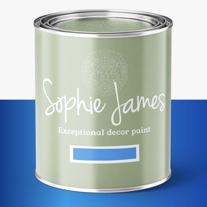 Sophie James Electric Blue Light Dynamics Paint | Bold Blue Metallic UK ...